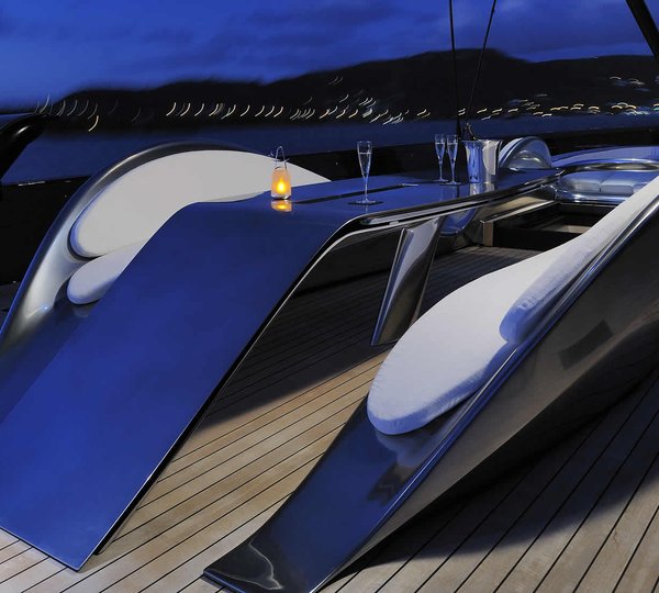 Newly launched wallycento sailing yacht GALATEIA under sea trials ...